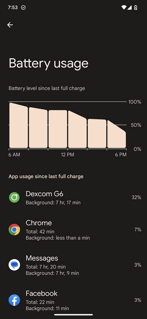 Dexcom G6 Android App Sucking Down A Lot Of Battery Lately What Gives