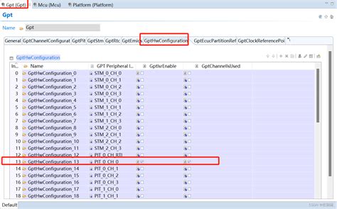 基于mcal的s32k312 Gpt使用 S32k312eb配置gpt Csdn博客