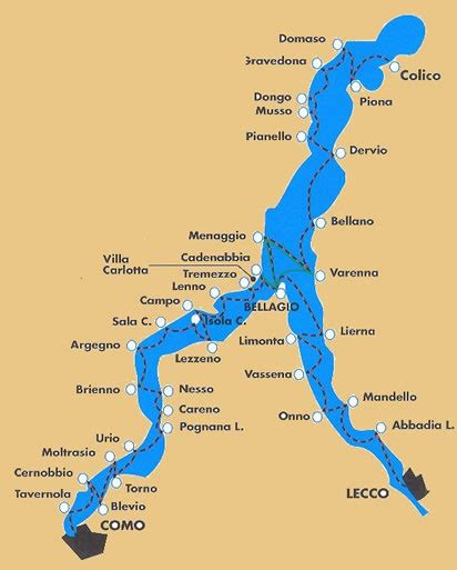 The Lake Como Car Ferry Countries Beginning With I