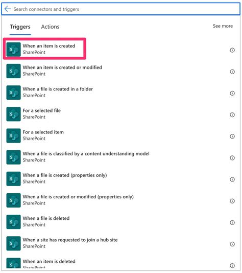Power Automate SharePoint When An Item Is Created Trigger Manuel T Gomes