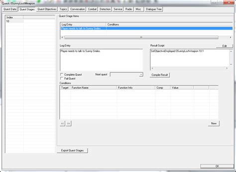Modding Using The Creation Kits 1 Creating A Quest Tutorials