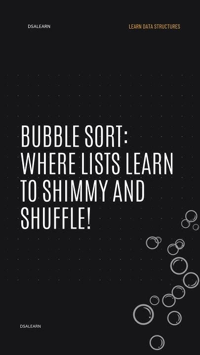 Bubble Sort Explained Shorts Dsa Youtube