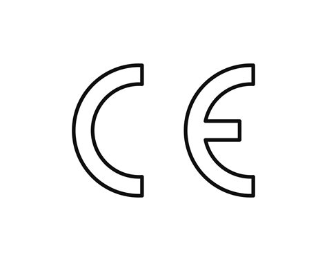 Ce Marking Icon Isolated On White Background 24651950 Vector Art At Vecteezy