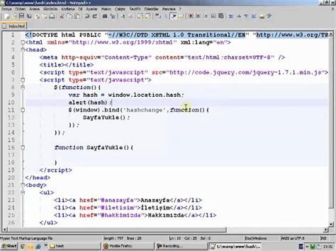 Jquery Hash Kullanımımp4 Youtube