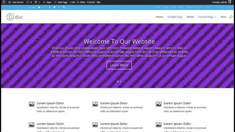 Using The Divi Header Customizer Settings Youtube
