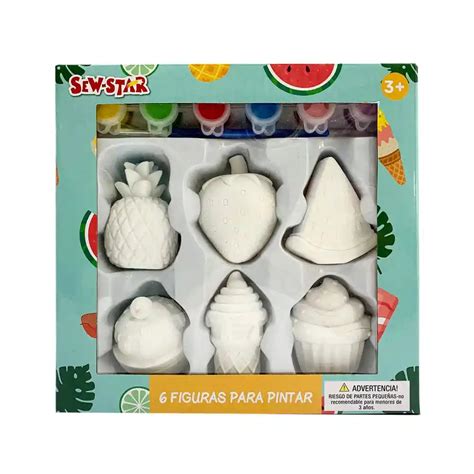 Figuras Para Pintar X6 Verano Mod1 Rappi