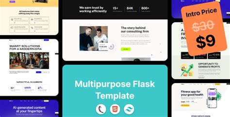 Masco Saas Software Startup Flask Template