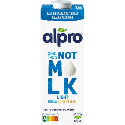 Bebida Vegetal De Aveia Light Sabor A Leite Alpro Continente Online