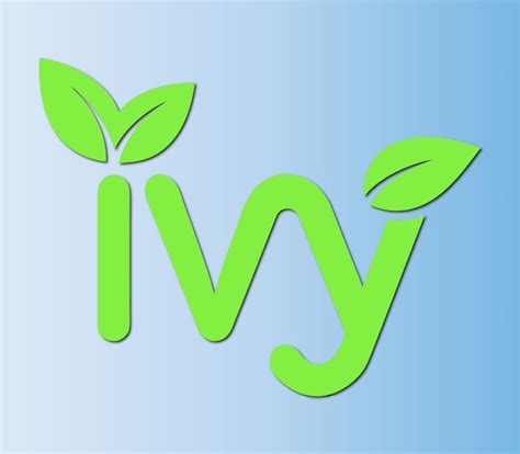 Premium Vector Ivy Leaf Logo