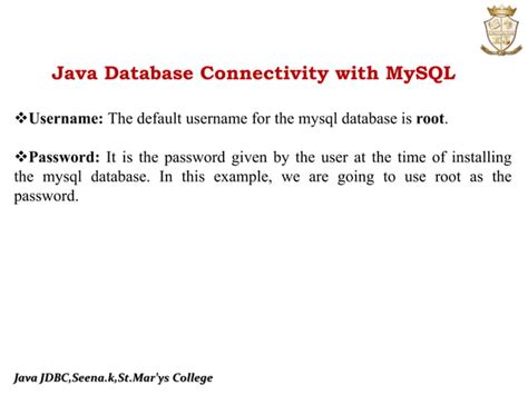 Computer Sciencejava Jdbc Ppt