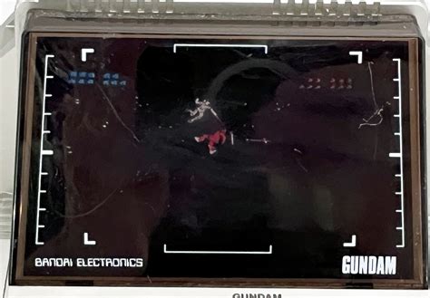 Bandai Electronics Table Top Space Guardian Gundam Lsi Game Double Play