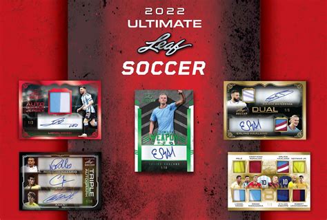 2022 Leaf Ultimate Soccer Cards
