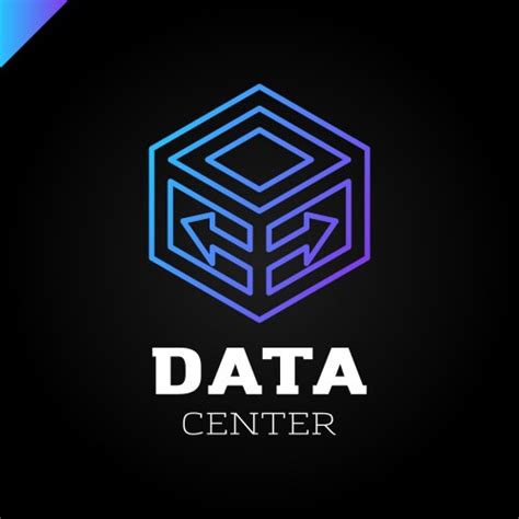 Big Data And Technology Icon Royalty Free Vector Image