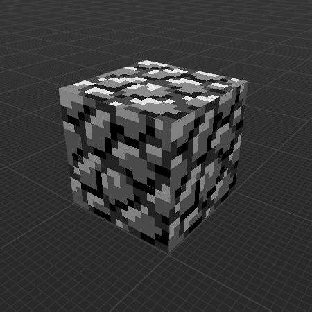 Classic Cobblestone Block Display Models