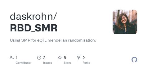 Github Daskrohnrbdsmr Using Smr For Eqtl Mendelian Randomization