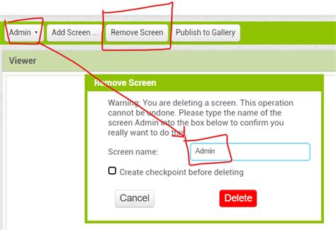 Delete Un Used Screens MIT App Inventor Help MIT App Inventor Community