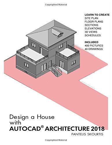 buy design a house with autocad architecture 2018 learn to create