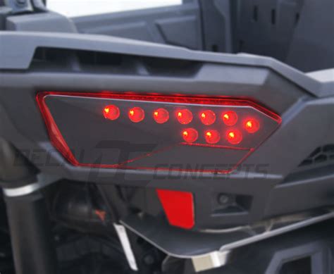 Taillight Decal Overlay Kit For Polaris Rzr 1000 Decal Concepts