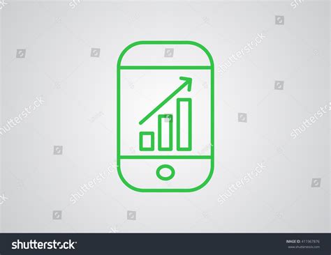 Mobile App Ui Kit Finance Statistics Vector De Stock Libre De Regalías 411967876 Shutterstock