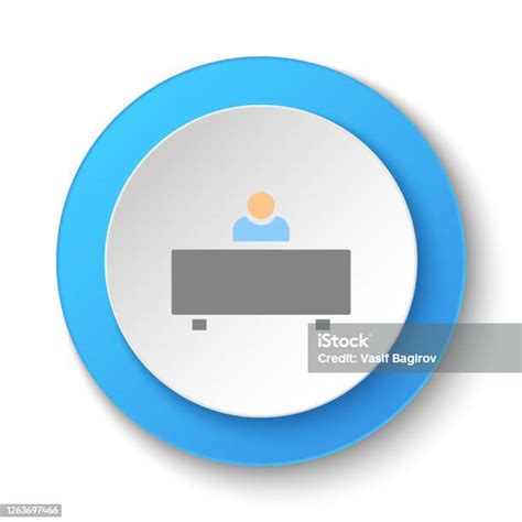 웹 아이콘 직장 사용자를 위한 라운드 버튼입니다 버튼 배너 라운드 응용 프로그램 일러스트에 대한 배지 인터페이스 0명에 대한 스톡 벡터 아트 및 기타 이미지 Istock