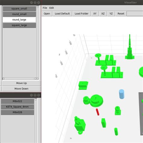 The Gui That Allows For Assembly Disassembly Task Configuration The