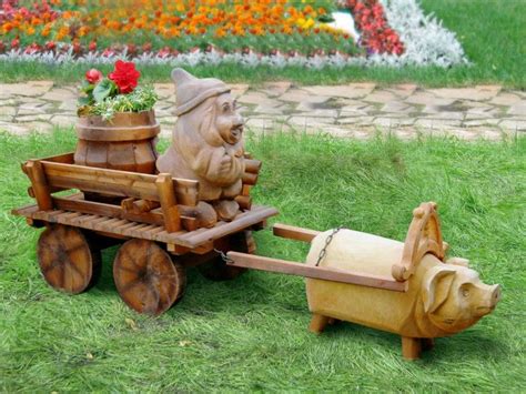 Декоративная телега: как сделать своими руками? Схемы, фото, чертежи с ...