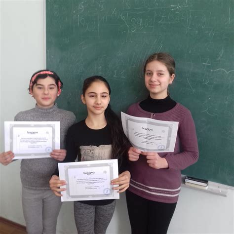 სოფიო ხელაძის პორტფოლიო მოსწავლეთა წარმატებები