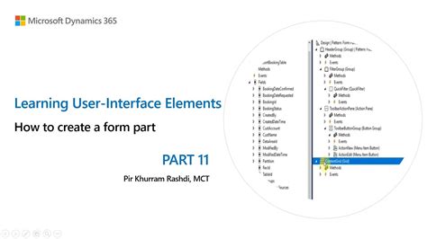 11 How To Create A Form Part In Dynamics 365 Finance And Operations