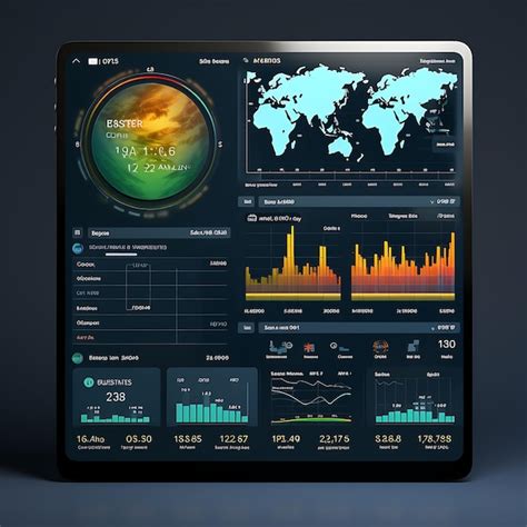 premium ai image mobile app layout design of investment dashboard