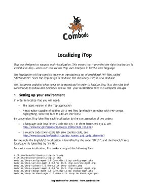 Fillable Online Itop ITSM CMDB OpenSource Discussion Customizing ITop How Fax Email
