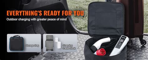 VEVOR Portable EV Charger Type 2 EV Charging Cable 16A CEE 16 7 5 M 230V 400V VEVOR EU