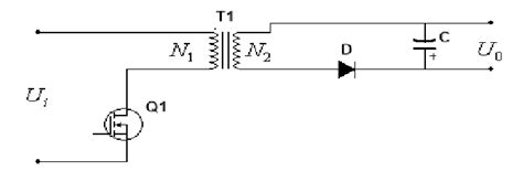 Schematic Of Flyback Topology Download Scientific Diagram