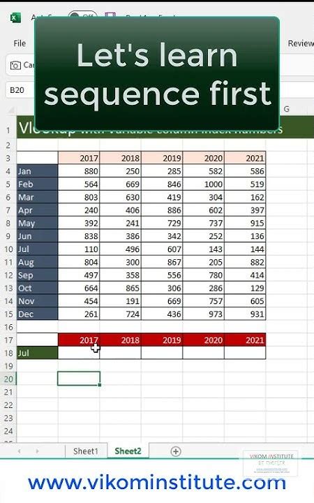 Vlookup Vlookup Without Counting Of Column Index Number 😂 Youtube