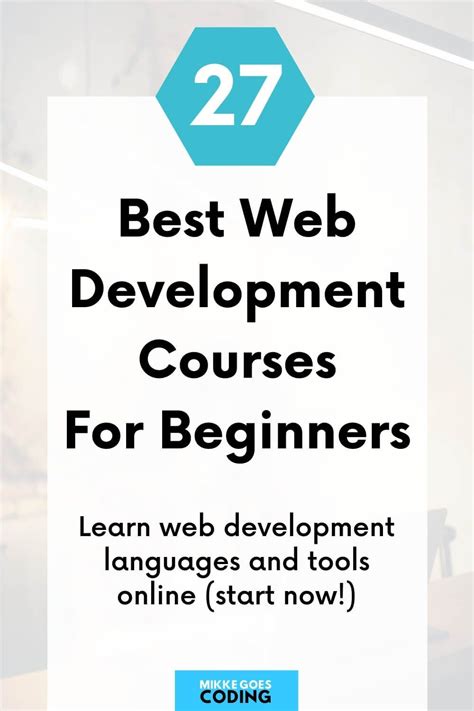 Top Web Development Courses For Beginners Artofit