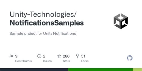 Github Unity Technologiesnotificationssamples Sample Project For