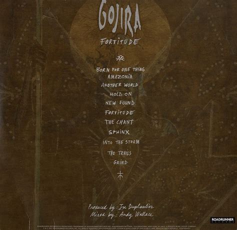 Gojira — Fortitude Deaf Man Vinyl
