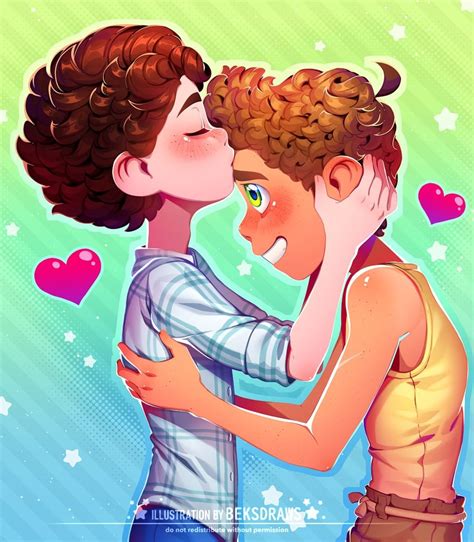 Luca Paguro And Alberto Scorfano Luca Drawn By Beksdraws Danbooru