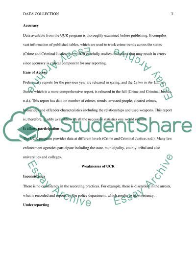 Data Collection Assignment Example Topics And Well Written Essays