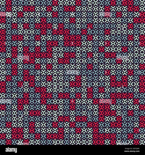 Abstract Geometrical Generative Computational Art Illustration Stock