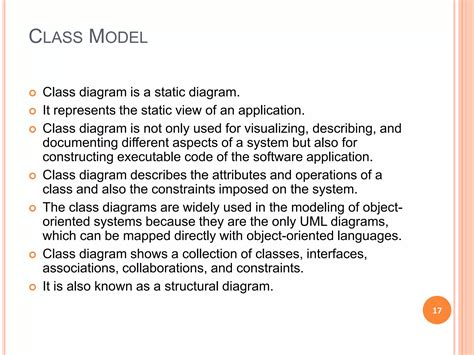 Introduction To Object Orientation Modeling As A Design Technique Modeling Concepts