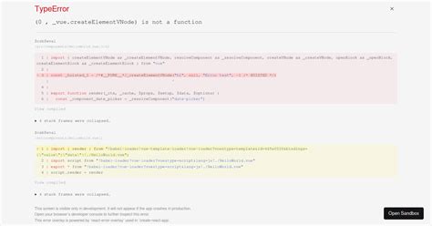 Vue Codesandbox