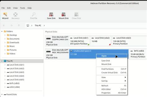 Восстановление данных Linux возвращаем файлы из удаленных разделов и нераспределенной области