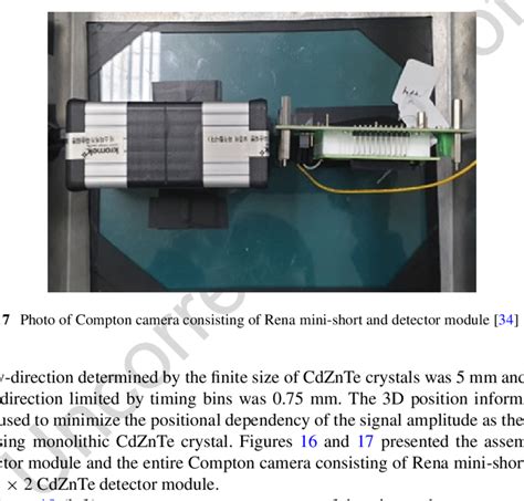 Photos Of Inside Left And Outside Middle Of Assembled Detector
