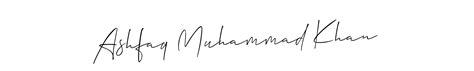 91 Ashfaq Muhammad Khan Name Signature Style Ideas Amazing Digital