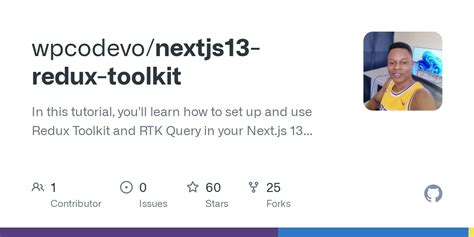 GitHub Wpcodevo Nextjs Redux Toolkit In This Tutorial You Ll Learn How To Set Up And Use