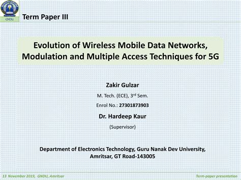 Evolution Of Wireless Data Networks Modulation And Multiple Access