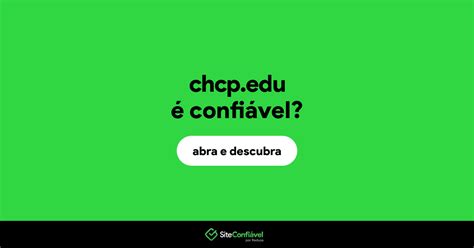 é Confiável Chcp é Segura Site Confiável