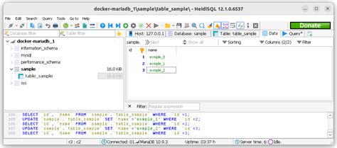 Docker And Mariadb Container Install And Connect Heidisql Web Service