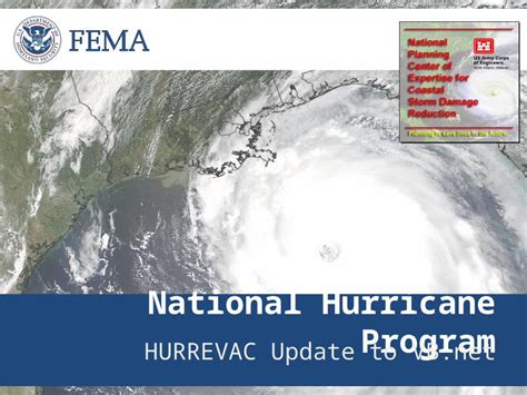 Ppt National Hurricane Program Hurrevac Update To Dokumentips