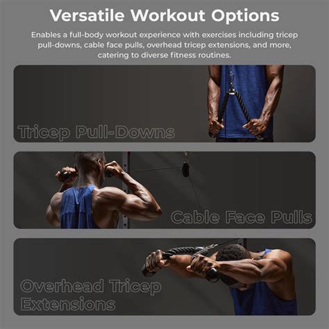 Tricep Rope Cable Attachment Sunny Health And Fitness Tricep Rope Cable Attachment Sunny Health And Fitness